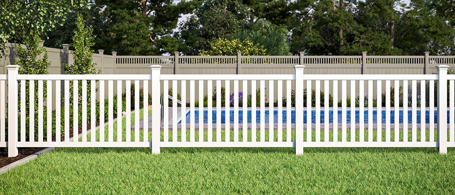 Vinyl Fence – Fence Authority Shop